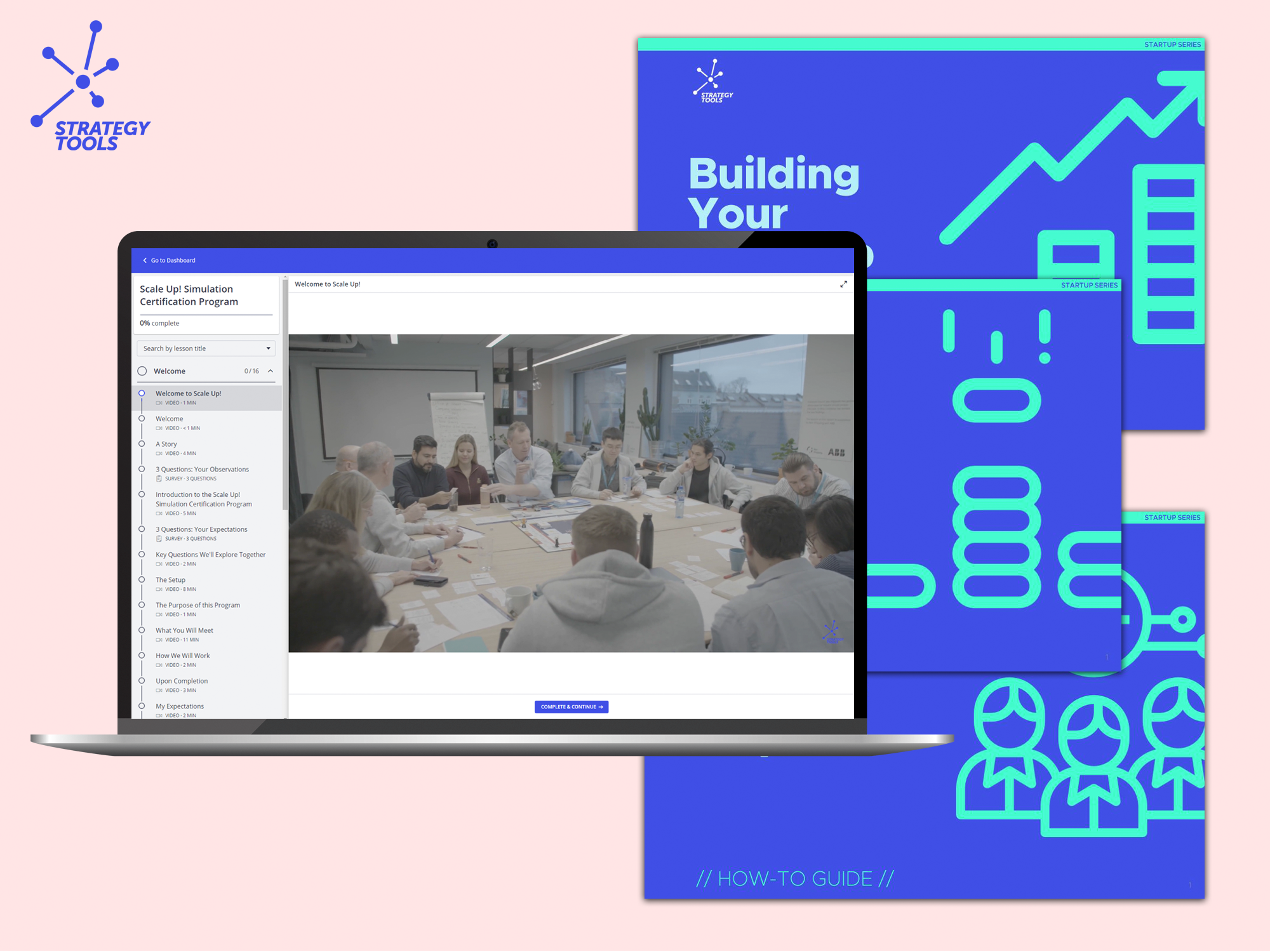 Scale Up! Simulation Kit and Certification Program – Strategy Tools